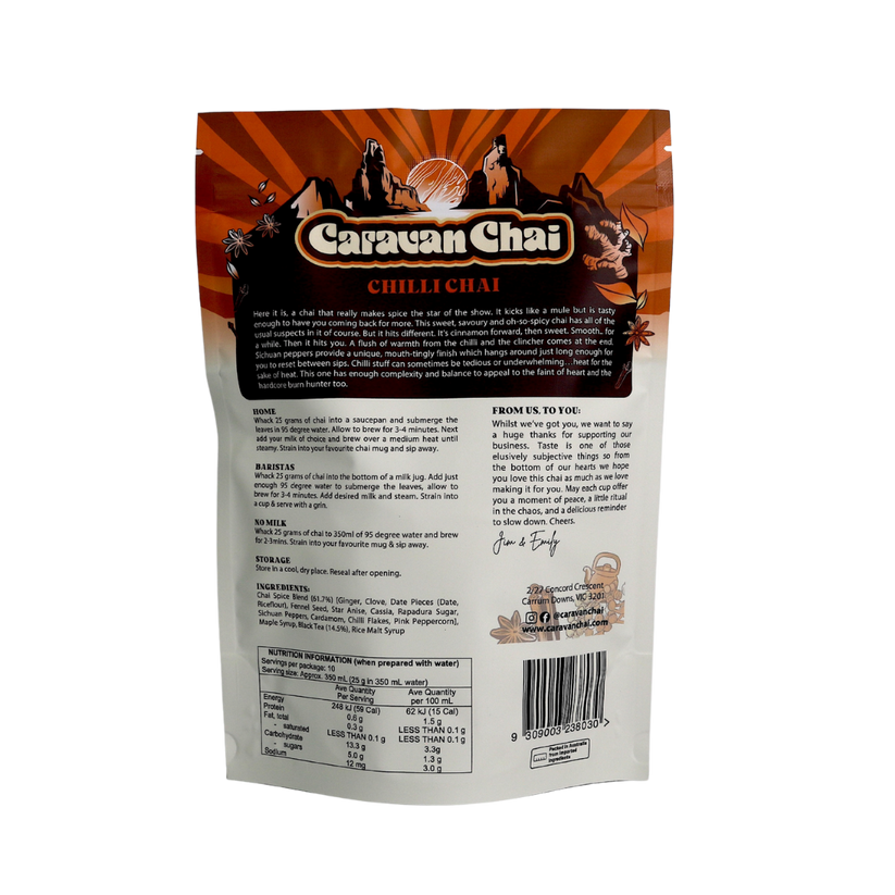 Caravan Chai - Chilli Chai – Madame Tiger